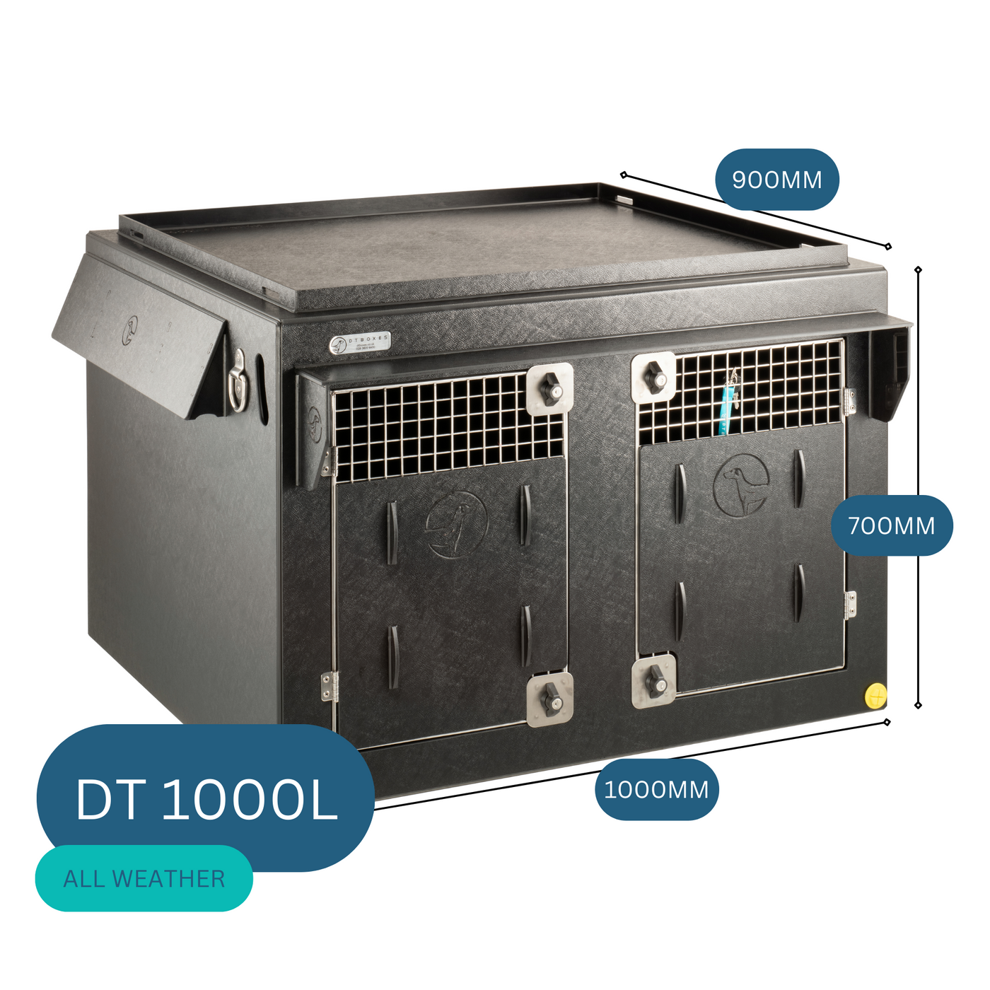 ISUZU D-MAX | 2002-PRESENT | DOG PICKUP CRATES — DT BOXES
