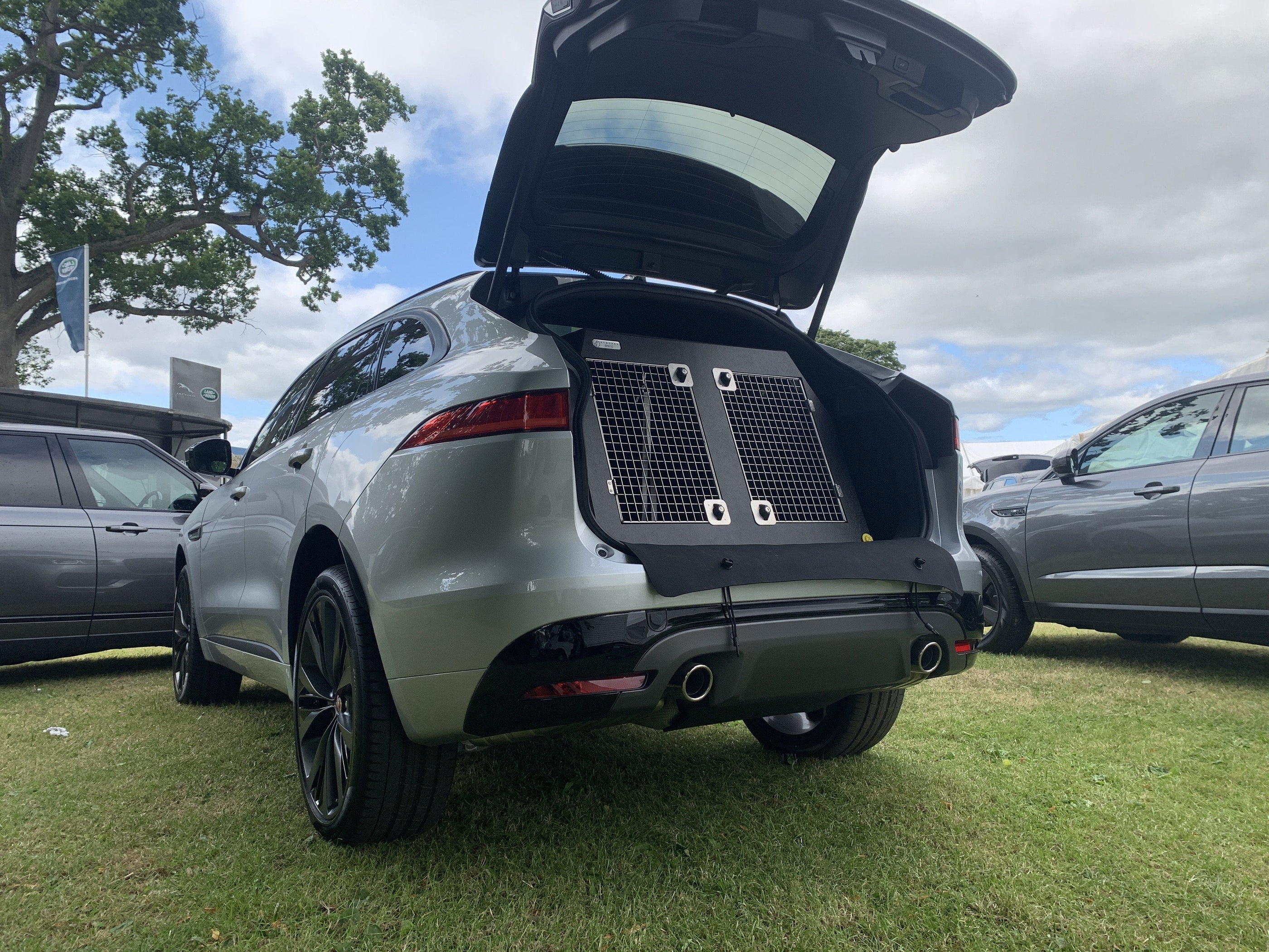 Jaguar F-Pace | Dog Travel Crate | The DT 4 — DT BOXES
