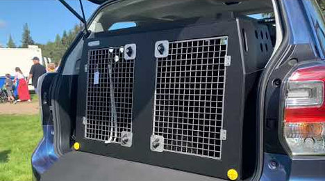 Subaru Forester | 2012–2019 | Dog Car Travel Crate | The DT 1 | DT BOXES