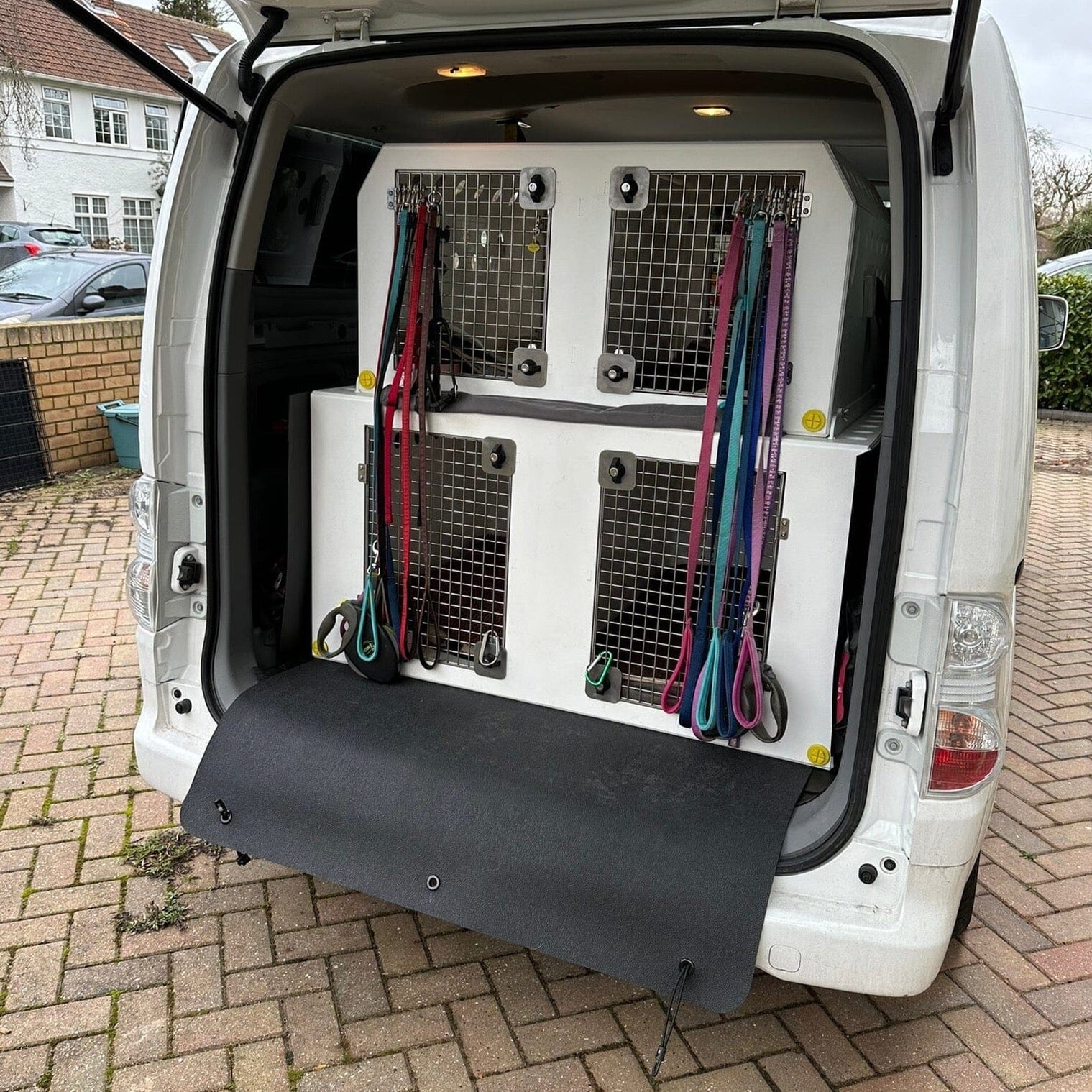 Nissan e-NV200 2014-Present | Double stack Dog Van Kit — DT BOXES