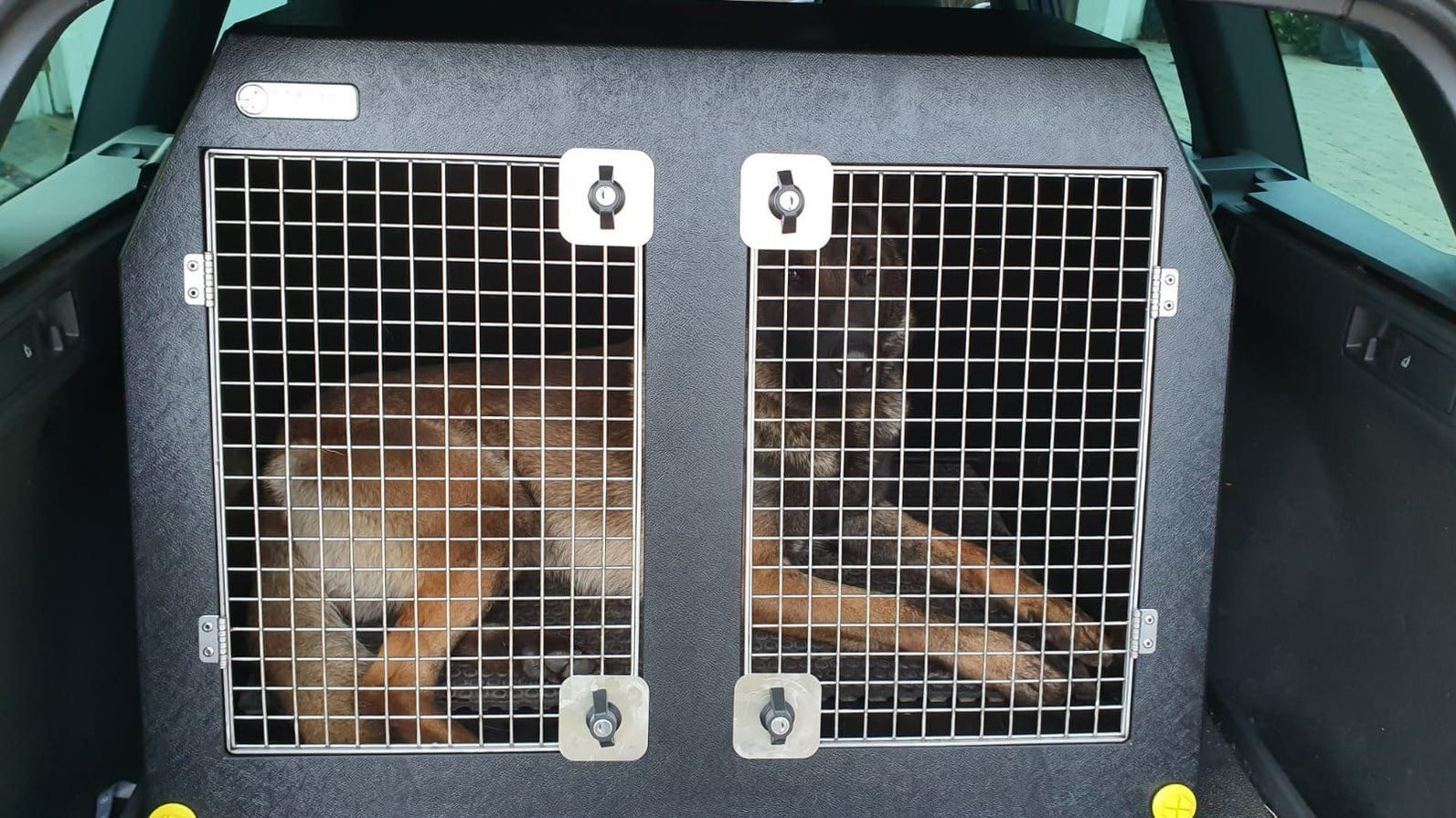 Range Rover Evoque Transport Cage For Dogs For Sale — DT BOXES